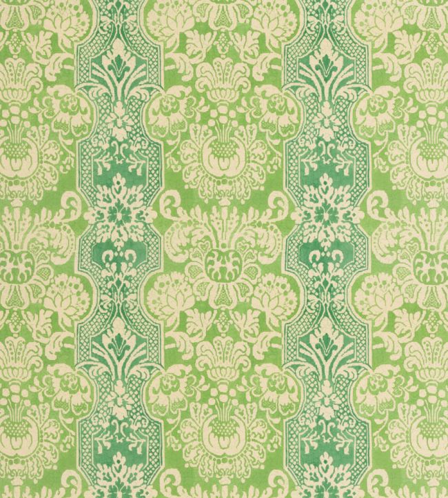 Marigold Fabric in Green by GP & J Baker | Jane Clayton
