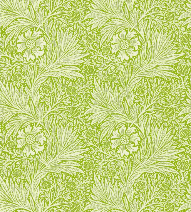 Marigold Wallpaper in Sap Green by Morris & Co | Jane Clayton