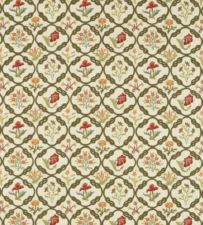 May's Coverlet Fabric in Twining Vine by Morris & Co | Jane Clayton