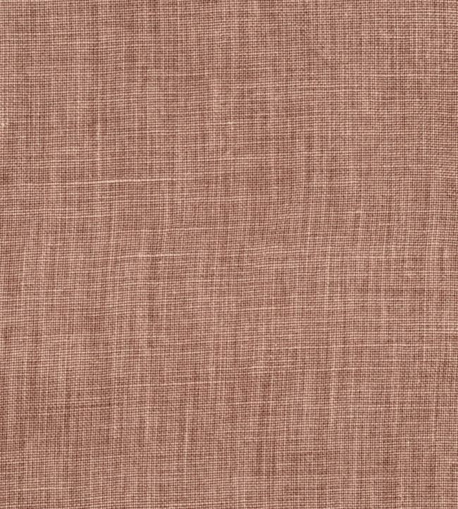 Mid Weight Laundered Linen Fabric in Rust Red by Volga Linen | Jane Clayton