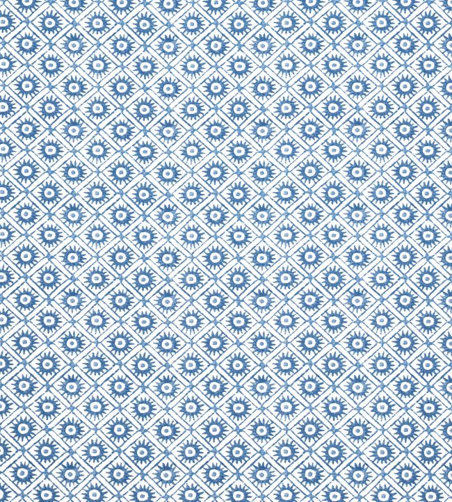 Mini Sun Fabric in Navy by Anna French | Jane Clayton