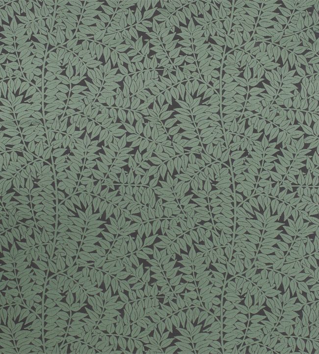 Branch Fabric by Morris & Co in Forest/Charcoal | Jane Clayton