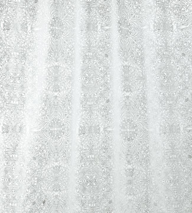 Pure Ceiling Embroidery Fabric in Paper White by Morris & Co | Jane Clayton