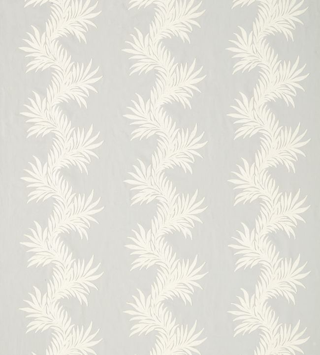 Pure Marigold Trail Embroidery Fabric in Lightish Grey by Morris & Co ...