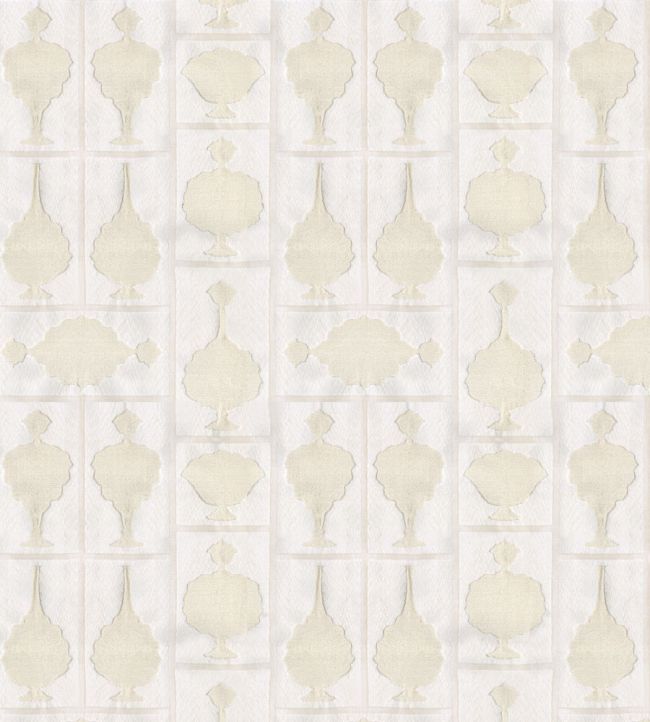Nectar of Paradise Fabric in Ivory by JORO | Jane Clayton