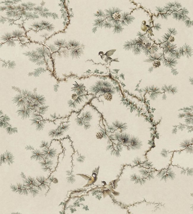 Noah Wallpaper mural in Sandstone by Sandberg | Jane Clayton