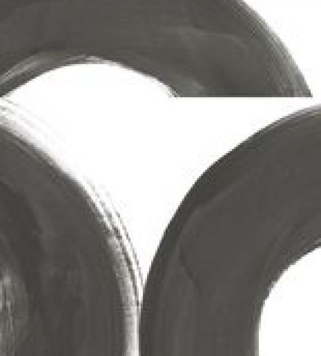 Not A Circle Wallpaper in Charbon by Casadeco | Jane Clayton