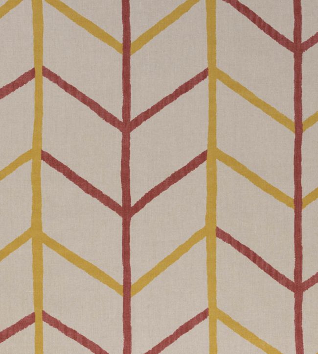 One Way Fabric in Raspberry by Christopher Farr Cloth | Jane Clayton