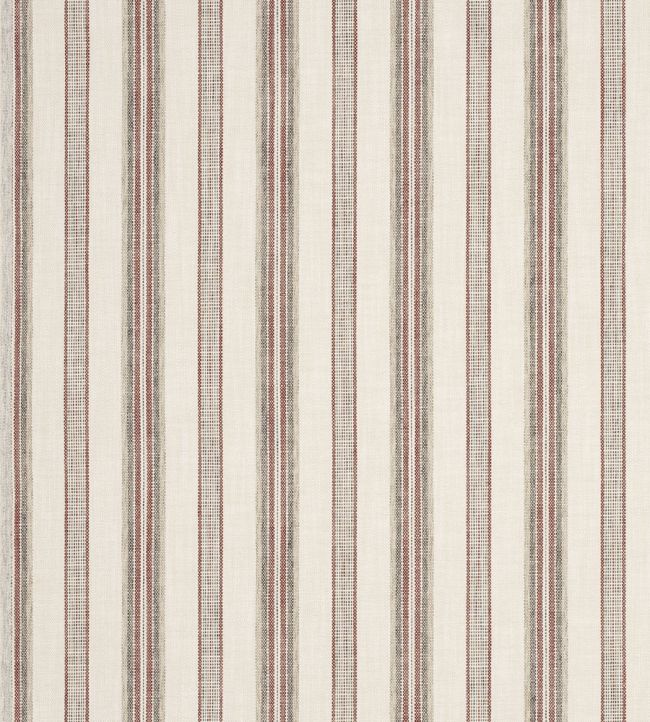 Otto Stripe Fabric in Red by Jane Churchill | Jane Clayton