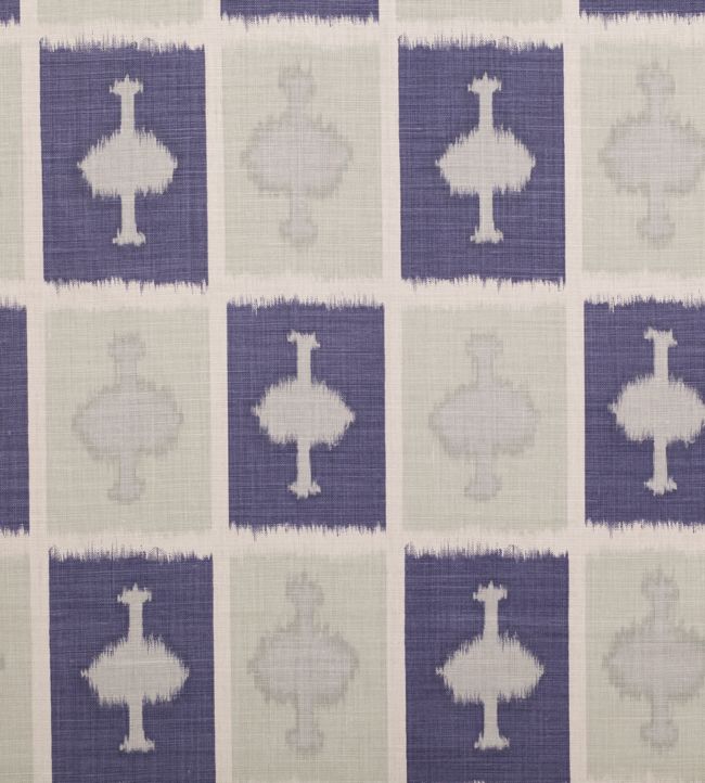 Ozone Fabric in Indigo by Kit Kemp for Christopher Farr Cloth | Jane ...