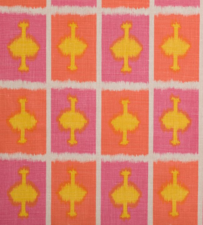 Ozone Fabric in Lemon by Kit Kemp for Christopher Farr Cloth | Jane Clayton