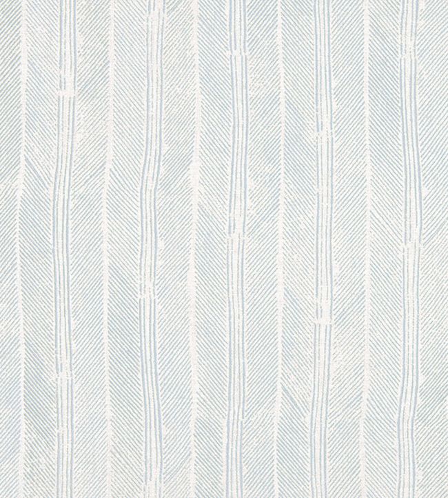 Peacock Fabric in Pale Blue by Barron & Larcher for Christopher Farr ...