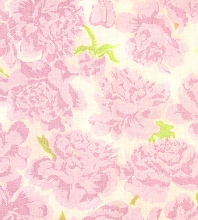 Peonies Fabric in Lilac by Michael Szell for Christopher Farr Cloth ...