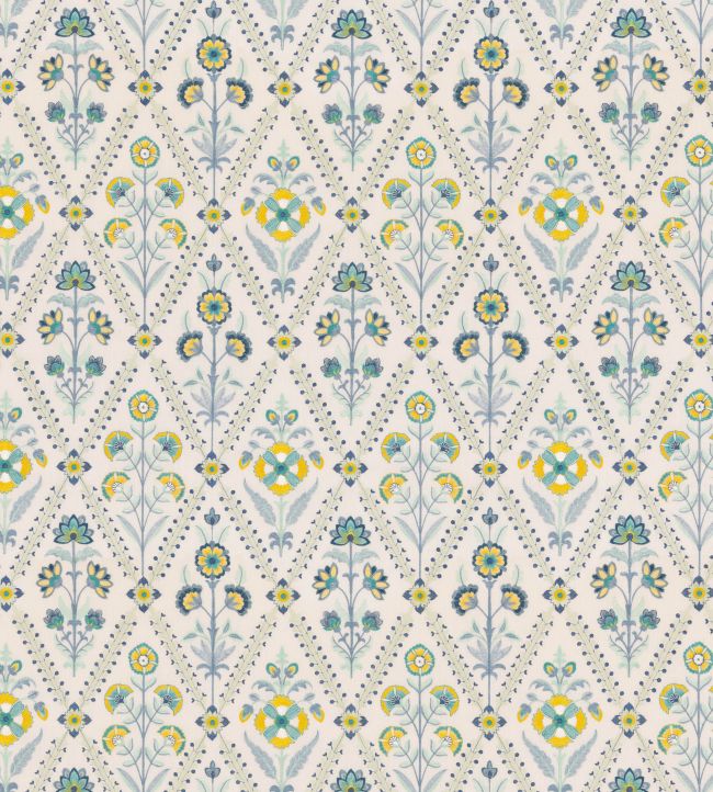 Perrycroft Fabric in Blue by GP & J Baker | Jane Clayton