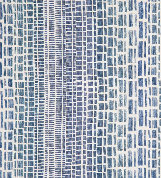 Prism Fabric in Indigo by Christopher Farr | Jane Clayton