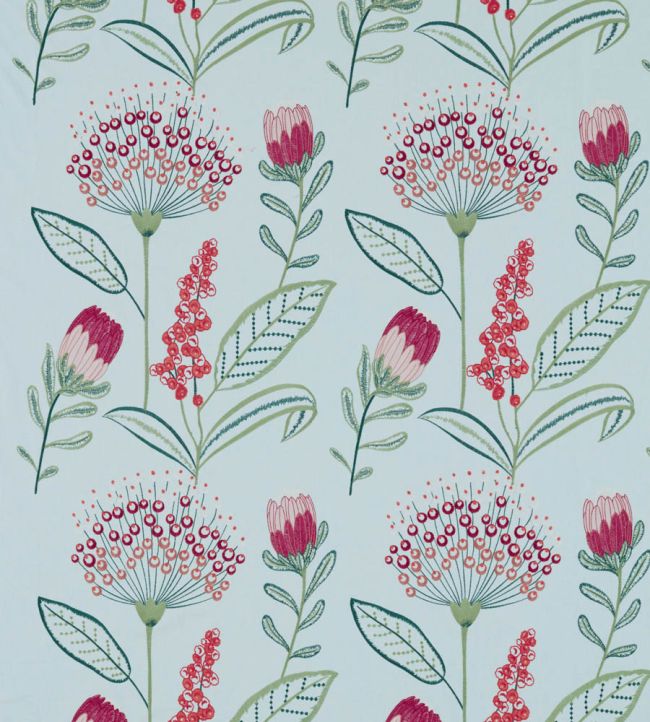 Protini Fabric in Mineral by Clarke & Clarke | Jane Clayton