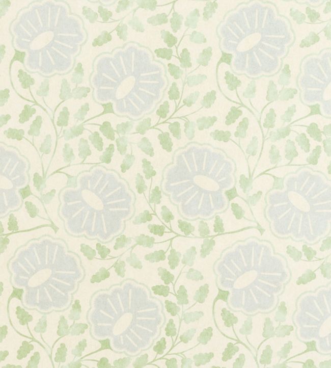 Punch Paisley Wallpaper in Iris by Neisha Crosland for Christopher Farr ...