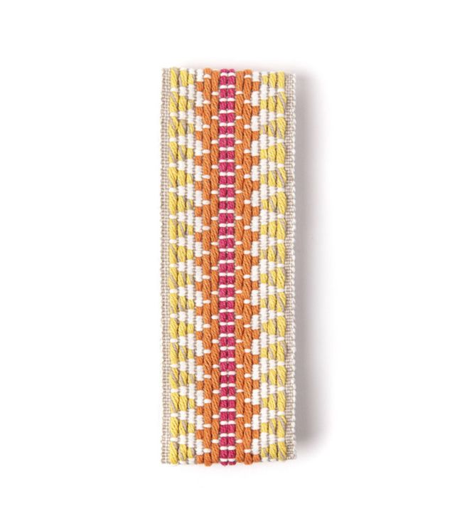 Railroad Border Trimmings in Orange by Passementerie for Christopher ...