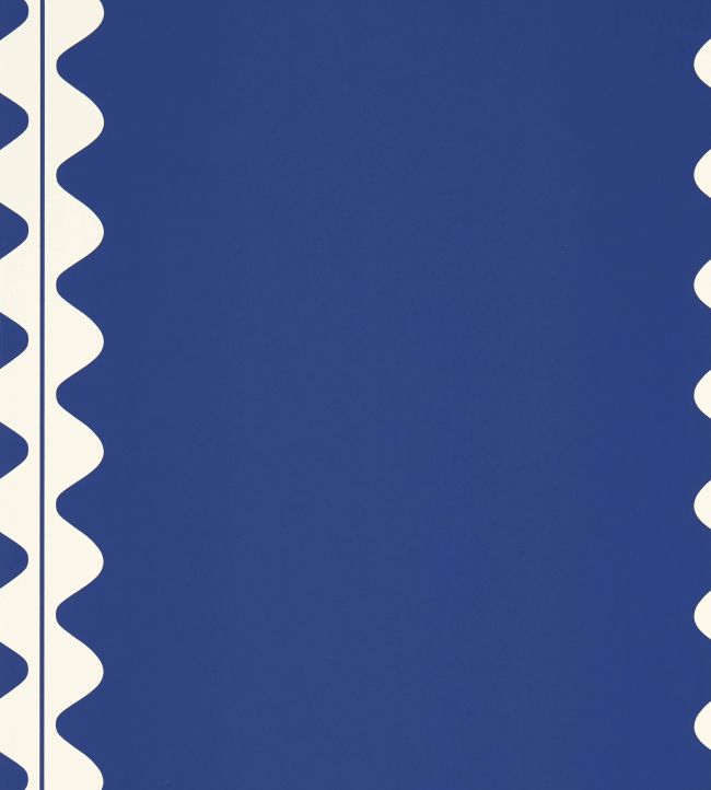 Ric Rac Wallpaper in Lapis by Harlequin | Jane Clayton