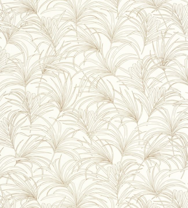 Richard Wallpaper in Blanc Or by Caselio | Jane Clayton