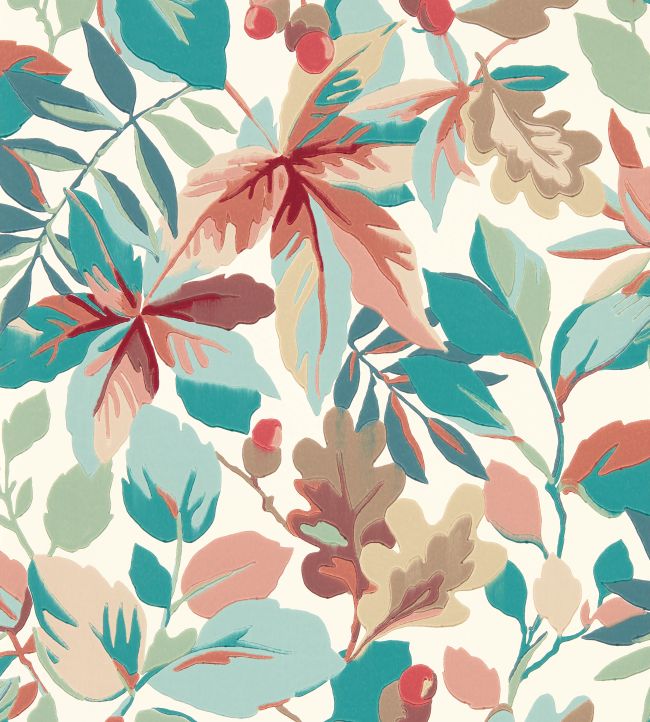 Robin's Wood Wallpaper in Inkwood by Sanderson | Jane Clayton