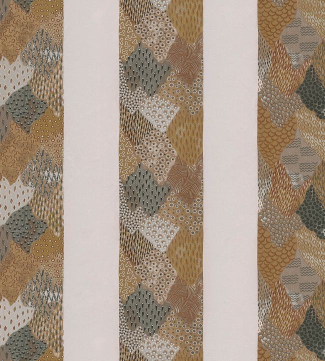 Rolling Hills Fabric in Yellow by Travers | Jane Clayton