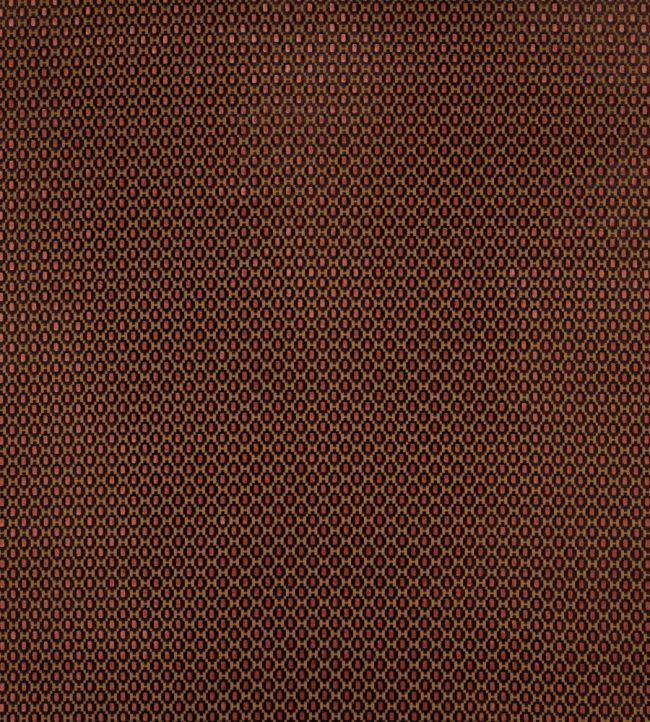Romilly Fabric in Chocolate by Colefax And Fowler | Jane Clayton