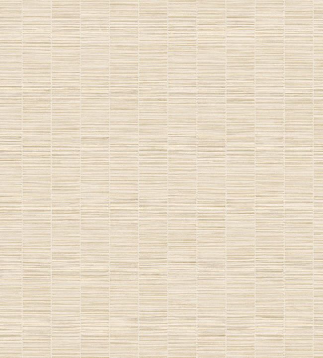 Rustic Stripe Wallpaper in White / Cream by Eijffinger | Jane Clayton