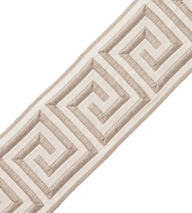 Aristotle Greek Key 70MM Trimmings in Morning Dove by Samuel & Sons ...