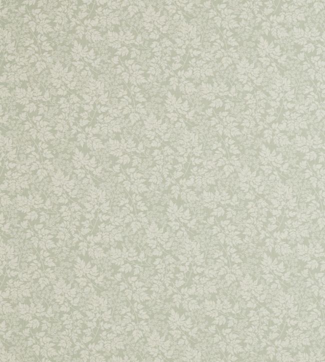 Spring Leaves Fabric in Fennel by Sanderson | Jane Clayton