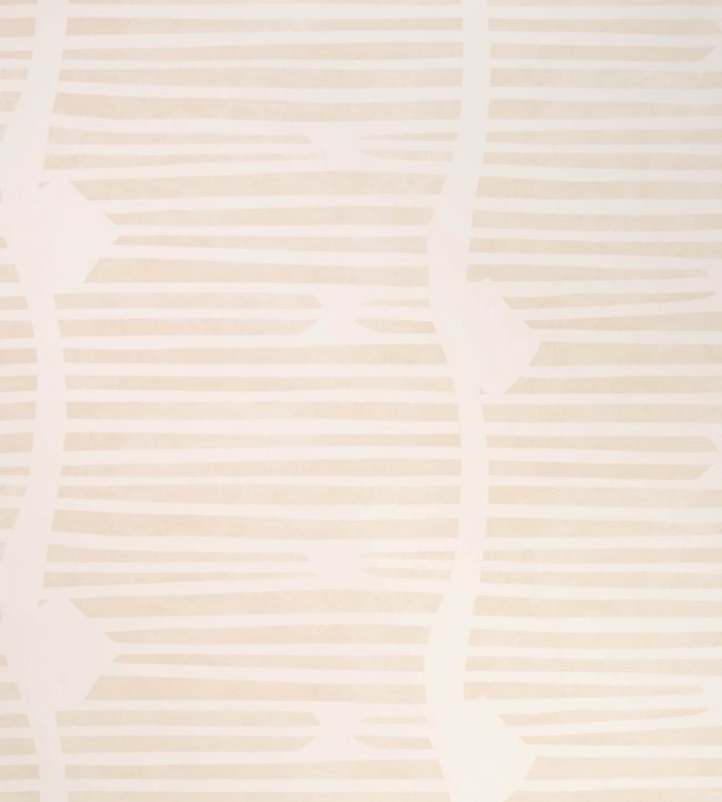 Shorelines Wallpaper in Vanilla by Sandra Blow for Christopher Farr Cloth | Jane Clayton