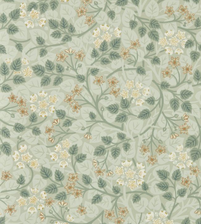Silver Lime Wallpaper in Nymph by Sanderson | Jane Clayton