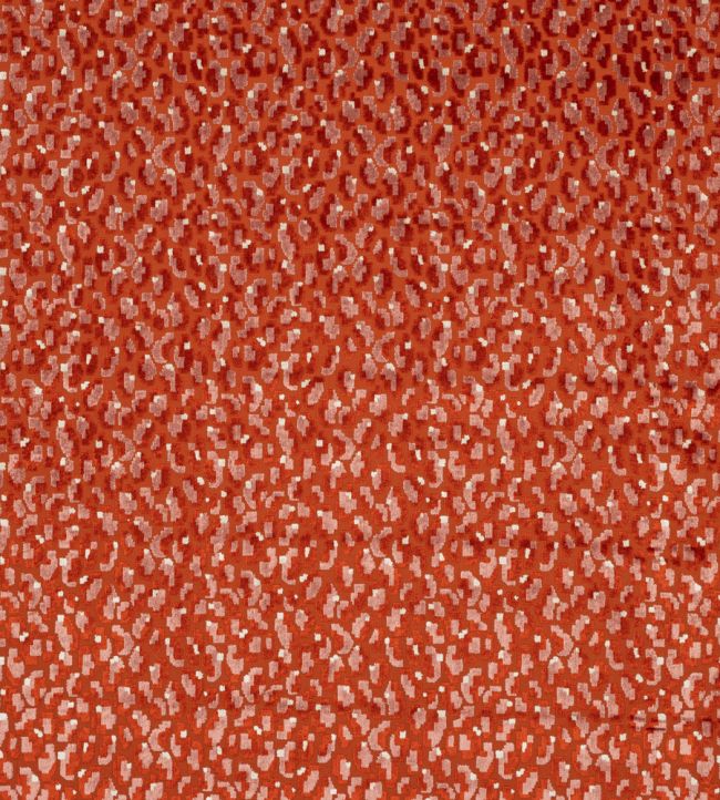 Simbar Fabric in Red by Jane Churchill | Jane Clayton