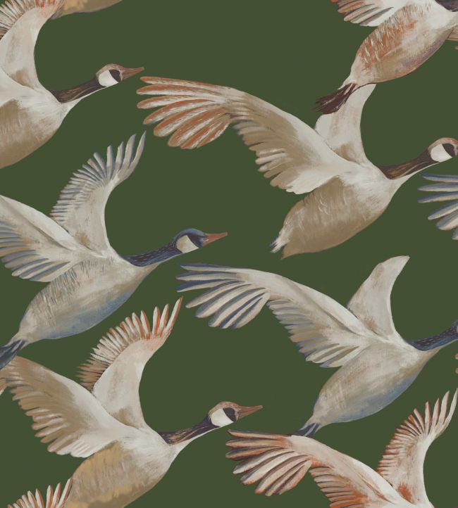 Skein Fabric in Spruce by Arley House | Jane Clayton