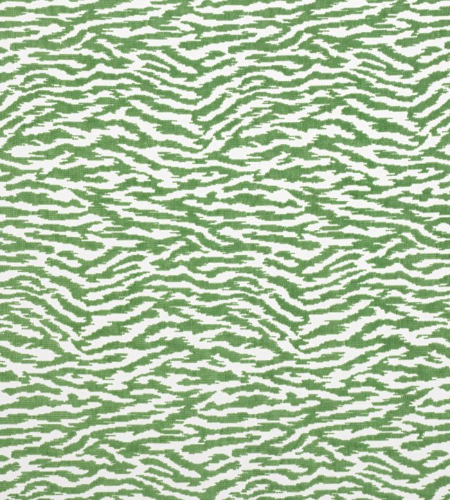 Tadoba Velvet Fabric in Kelly by Anna French | Jane Clayton