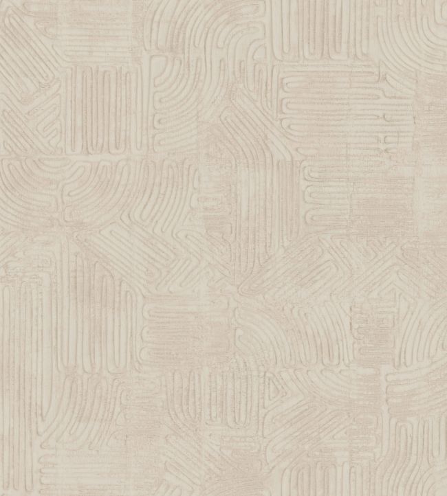 Tamba Wallpaper in Pebble by Arte | Jane Clayton