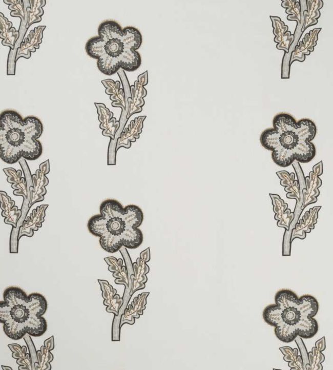 Tashas Trip Fabric in Charcoal by Kit Kemp for Christopher Farr Cloth ...