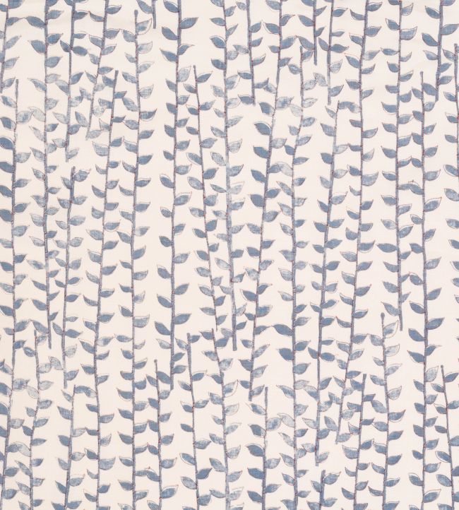 Tea Trail Fabric in Denim by Kit Kemp for Christopher Farr Cloth | Jane ...