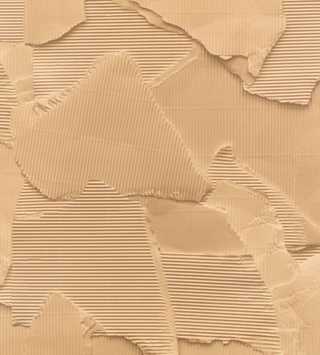 Tear Wallpaper in Cardboard by Kirkby Design | Jane Clayton