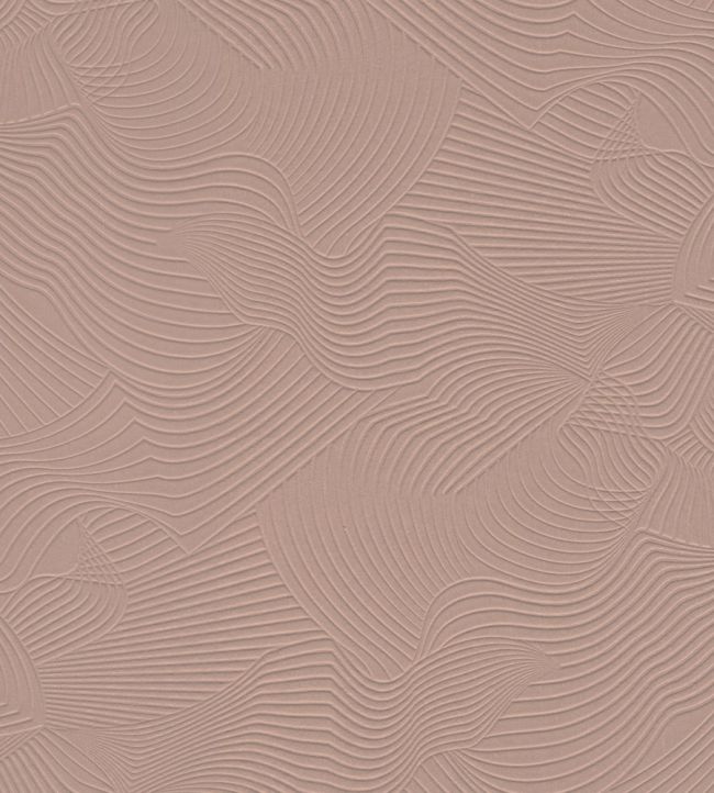 Techno Bee Wallpaper in Dusty Pink by Moooi | Jane Clayton