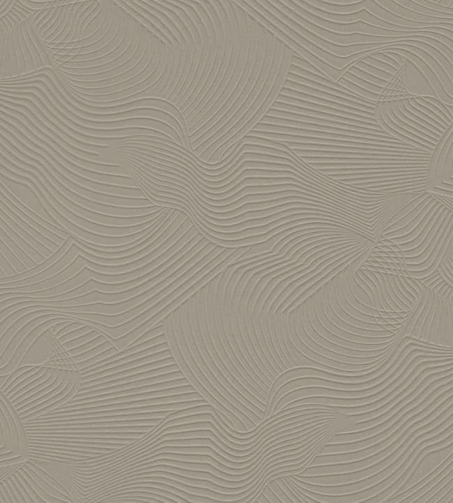 Techno Bee Wallpaper in Sand by Moooi | Jane Clayton