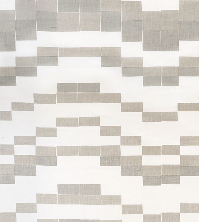 Temple Fabric in Smoke by Anni Albers for Christopher Farr Cloth | Jane ...