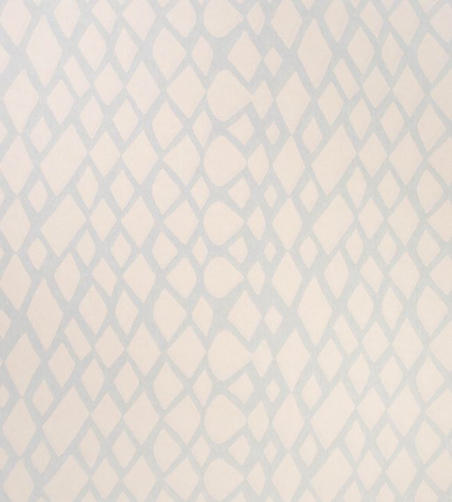Tesserae Wallpaper in Sky by Sandra Blow for Christopher Farr Cloth ...