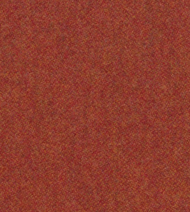 Montrose Melton Fabric by The Isle Mill in Chilli | Jane Clayton