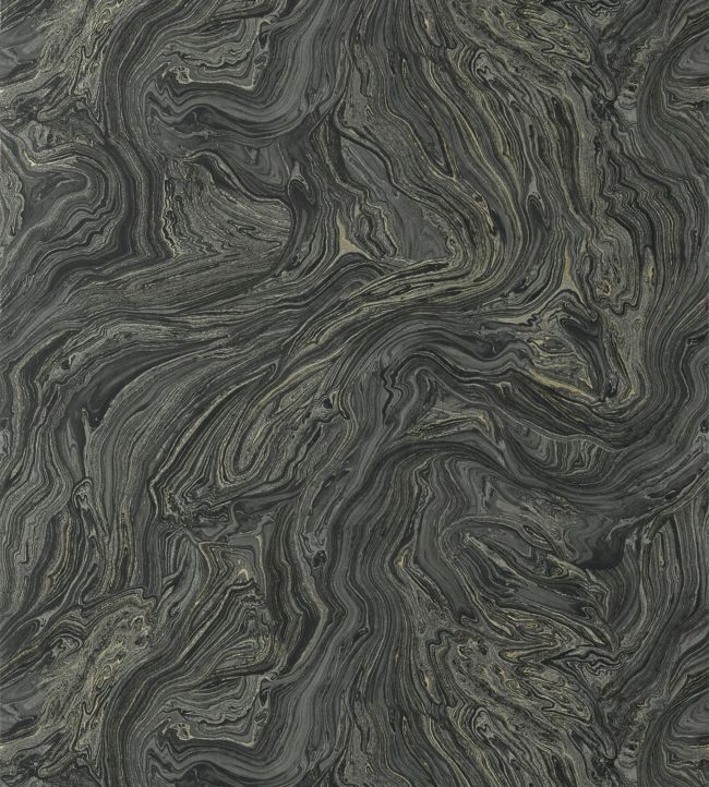 Venus Wallpaper by Thibaut in Black | Jane Clayton
