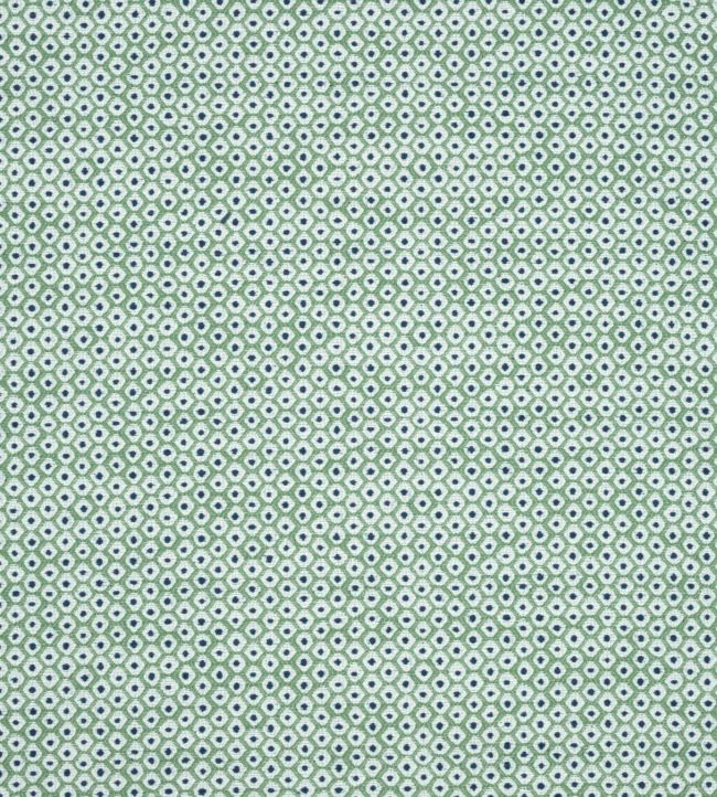 Pixie Fabric by Thibaut in Kelly Green and Marine | Jane Clayton