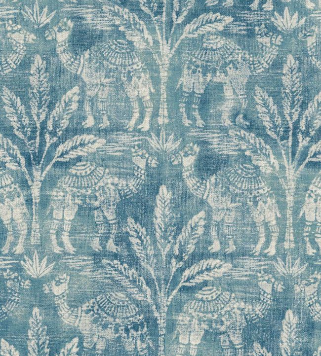 Toubkal Wallpaper in Lapis by The Pure Edit | Jane Clayton