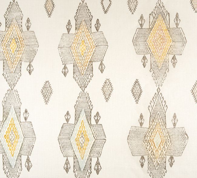 Travelling Light Fabric in Natural by Kit Kemp for Christopher Farr ...