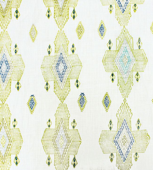 Travelling Light Fabric in Pistachio by Kit Kemp for Christopher Farr ...