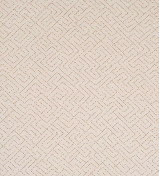 Triangulated Woven Fabric in Natural by Anni Albers for Christopher ...